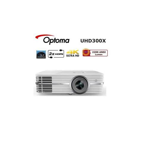 Optoma UHD300X 4K E v Sinema Projeksiyon Cihazı