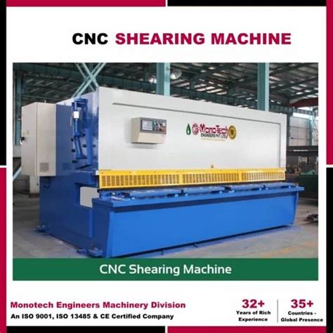 Standard Stainless Steel CNC Shearing Machine Automation Grade Manual At Rs Piece In