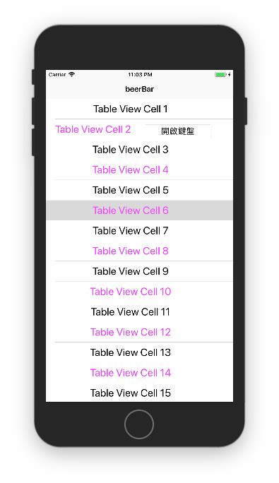 研究 Navigation Controller 手勢觸發 Bar 隱藏的功能 Navigation Controller 元件的 Hide Bars 欄位 By Mikewang