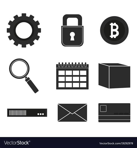 Blockchain Concept Design Royalty Free Vector Image