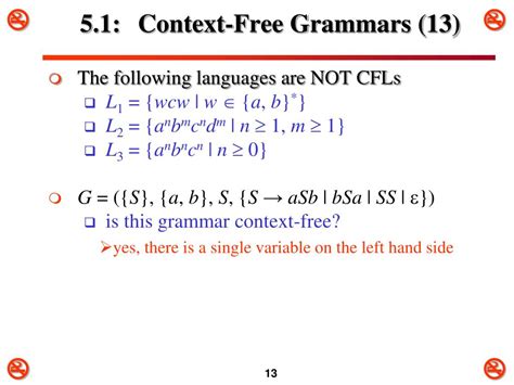 PPT Chapter 5 Context Free Grammars PowerPoint Presentation Free Download ID 3652582