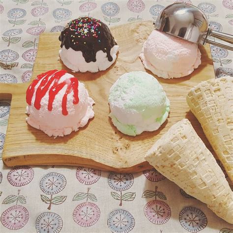 粘土で作る本物そっくりなアイスクリームの作り方 Handful ハンドフル Food Desserts Sugar cookie