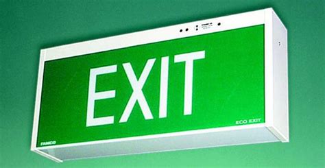 Emergency Exit Sign Light