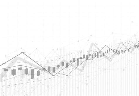 어두운 배경 디자인에 무역 하는 주식 시장 투자의 비즈니스 촛불 스틱 그래프 차트 낙관적인 포인트 그래프의 추세입니다 벡터