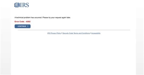 How To Fix Irs Error Code 8302 Networkbuildz