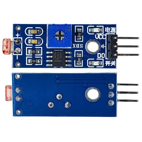 3pin Ldr Module Optical Sensitive Resistance Light Detection Sensor