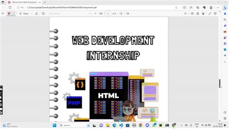 Pubali Kar On Linkedin Bharatintern Webdevelopment Html Css Internship Project Tech