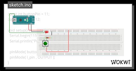 light button wokwi esp32 stm32 arduino simulator