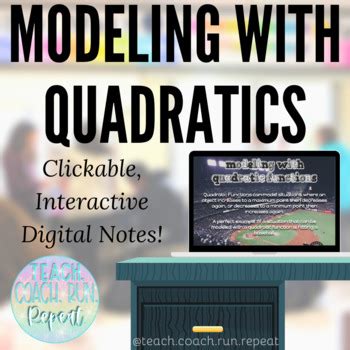 Interactive Notes For Modeling Real World Applications Quadratic Graph Algebra