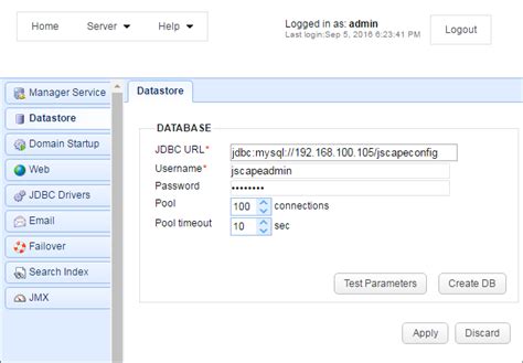 setting up a mft server ha cluster with a shared rdbms as global