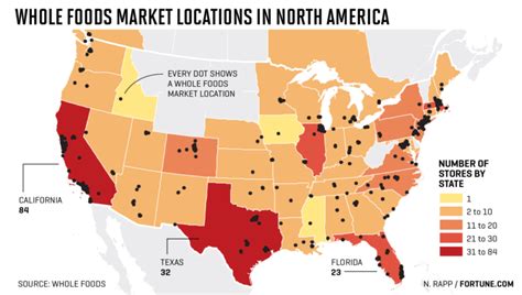 How Many Locations Does Whole Foods Have