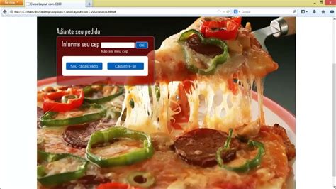 curso html5 e css3 26 finalizando o conteudo do body youtube