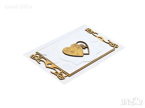 Дървена картичка СЪРЦА в Сувенири от дърво в гр София Id39872557 — Bazar Bg