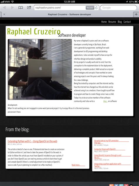 mobile safari website rendering intermittently wrong on the ipad