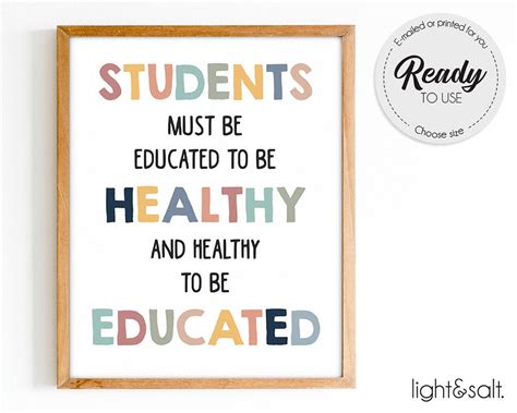 Health Education Posters For Schools At Ronald Wooton Blog