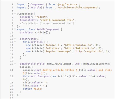 Angular Cant Bind To Article Since It Isnt A Known Property Of Reddit Angular2 Stack