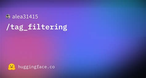 Tag List Urls Json Alea Tag Filtering At Main