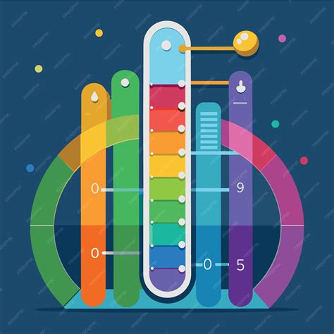 Premium Vector Ph Scale Value Infographic Acid Base Balance Scale For