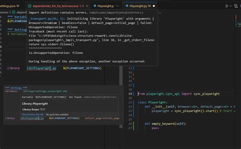 Robot Code Vscode Library Autocompletion Is Disabled If Linter Reports Errors Extensions