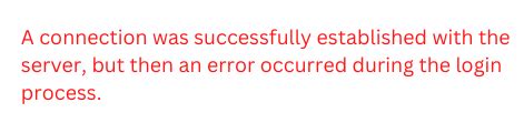 Pre Login Handshake SQL Server Error How To Fix It