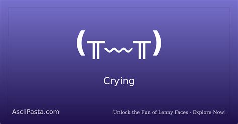 Ascii Pasta Crying Text Face ╥﹏╥ Copy Sad Emoticon Ascii Pasta Crying Text Face ╥﹏╥ Copy Sad Emoticon