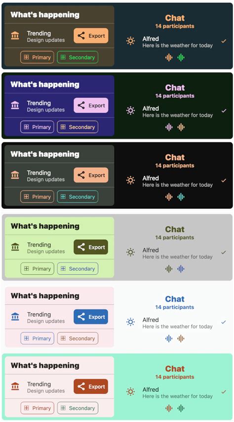 Random Color Scheme Flutter Package In Light Mode Dark Mode Themes