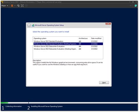 installing windows server 2022 and active directory domain services by
