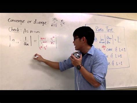Free Video Calculus Ratio And Root Test From Blackpenredpen Class Central