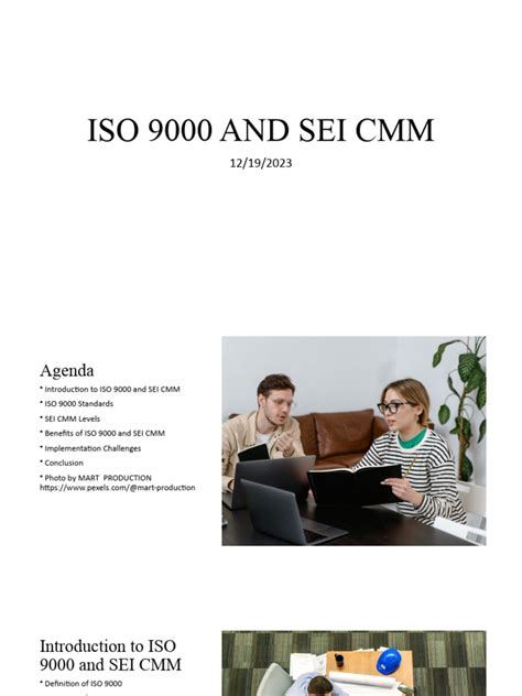 Iso 9000 And Sei Cmm Pdf Iso 9000 Quality Management