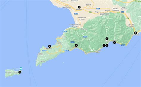 Amalfi Coast Map Best Of Italy Featuring Lake Como And The Amalfi Coast