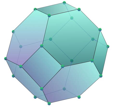 5 The Truncated Octahedron One Of The 3 Dimensional Polytopes That