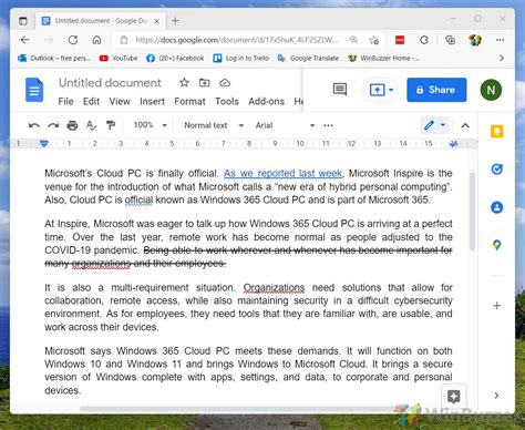 How To Strikethrough Or Cross Out Text On Google Docs WinBuzzer