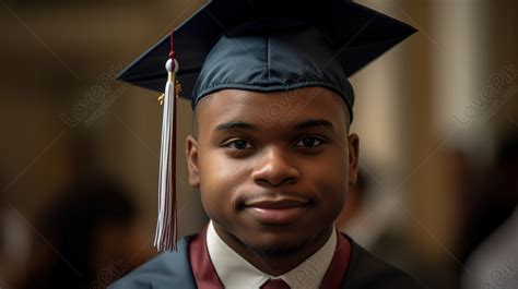 멋진 배경을 배경으로 사진을 찍기 위해 포즈를 취하는 흑인 졸업생 눈금 배경 졸업 사진 배경 졸업사진 배경 이미지 Hd 눈금 졸업 사진 졸업사진 배경 사진 무료