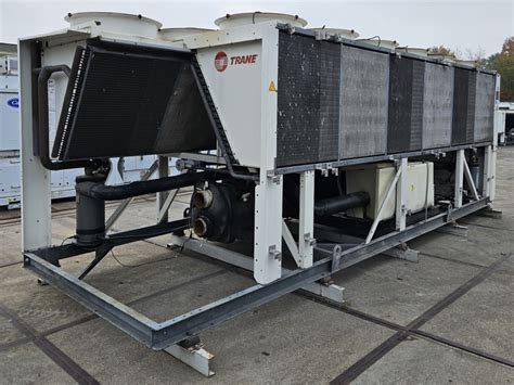 Used Trane Rtac 185 Air Cooled Chiller On Freon Hos Bv