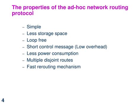 Ppt The Destination Sequenced Distance Vector Dsdv Protocol