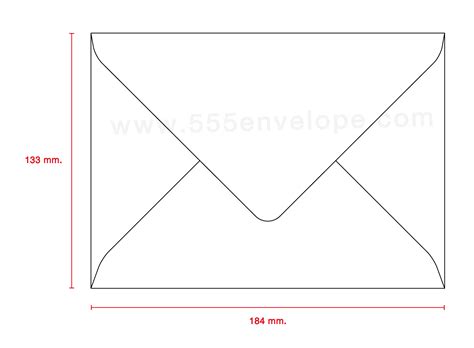 8 12 Brown Ba Envelope European Flap 5x7” Card Envelope 555envelope