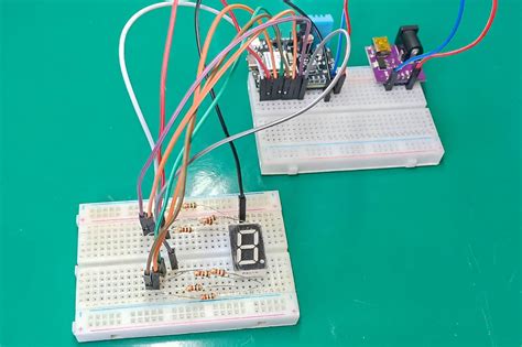 7 Segment Led Display With Esp32 C6 Fritzenlab Electronics