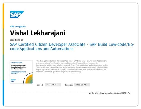 Vishal L On Linkedin Sap Sapbuild 12 Comments