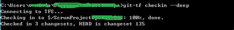 Tfs Migrate Git Repository To New Tfvc Repository Stack Overflow