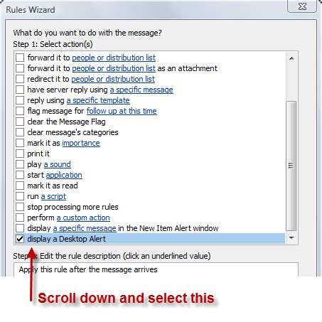 Limiting Outlooks Blue E Mail Notification Box To VIPs Only Michael Linenberger S Blog