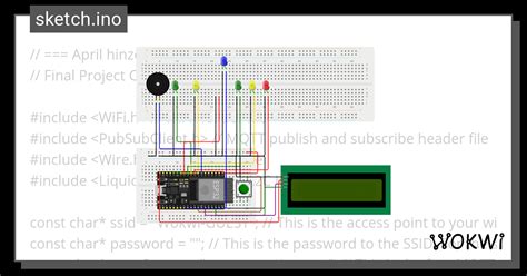 Ceis114 Final Project Wokwi Esp32 Stm32 Arduino Simulator