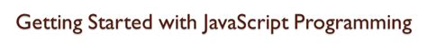 Basic Javascript Concepts