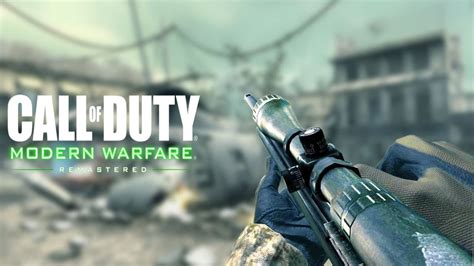 Call Of Duty Modern Warfare Remastered Sniper Montage Youtube