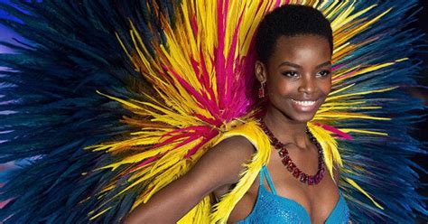 Model Maria Borges Rocks Her Natural Hair On Victorias Secret Fashion