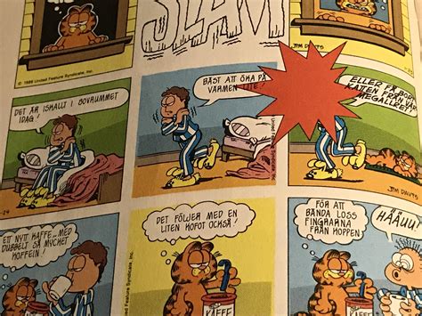 found a really weird printing error in this comic r garfield