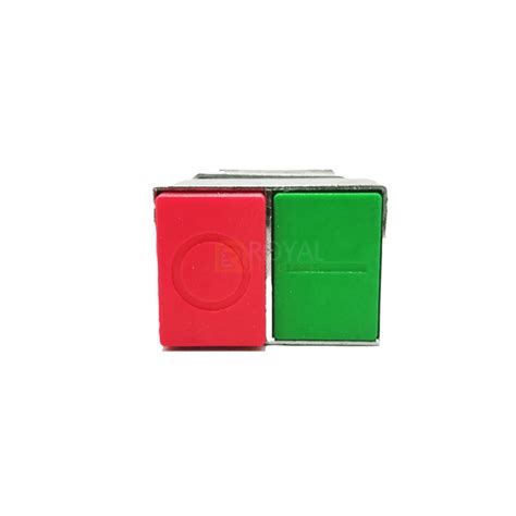 DOUBLE PUSH BUTTON METAL TELE Royal Electric