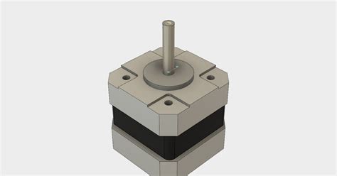 NEMA 17 Stepper Motor Autodesk Community Gallery