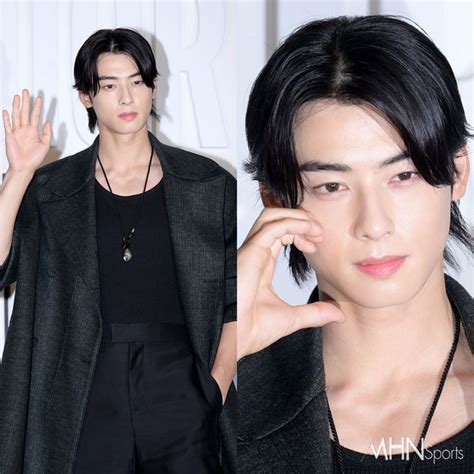 차은우 패션의 완성은 얼굴 눈부신 남신 비주얼[ms앨범]