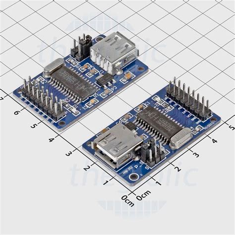 CH376S Module USB Flash Drive Nguồn 3 3VDC thạch anh 12MHz