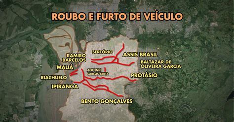G1 Casos De Roubos E Furtos De Veículos Crescem 13 Em Porto Alegre